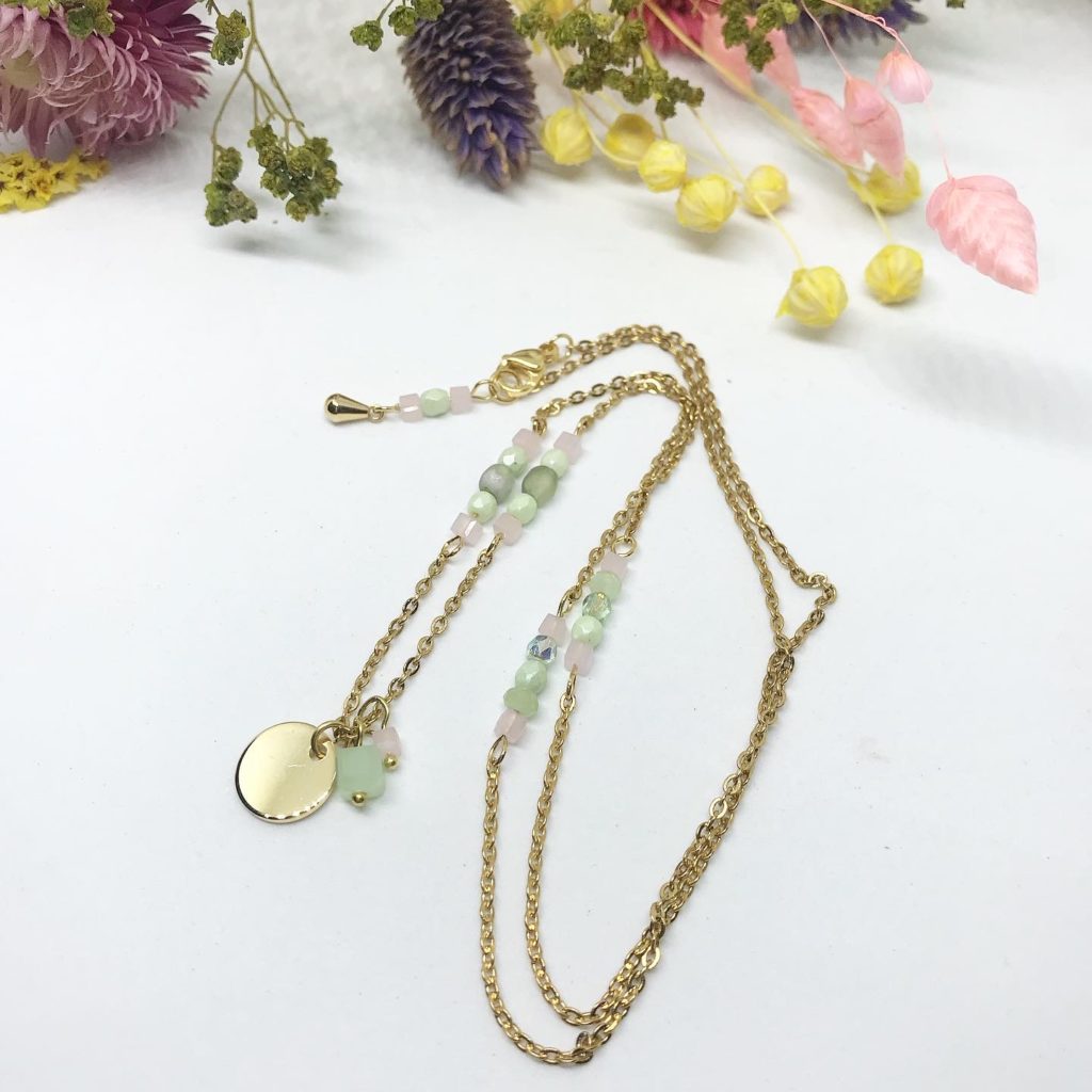 Collier Thé Vert - Joli Paon